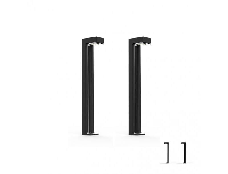 Solcelle pullert 2-pakn.sort - Trend Collection AS